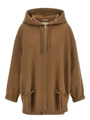 Max Mara S Mmadriana' Wool Coat - Brown