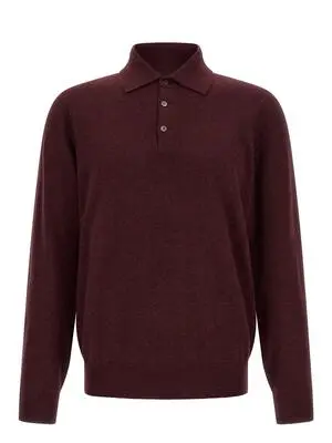 Brunello Cucinelli Cashmere Knit Polo Shirt - Multicolor