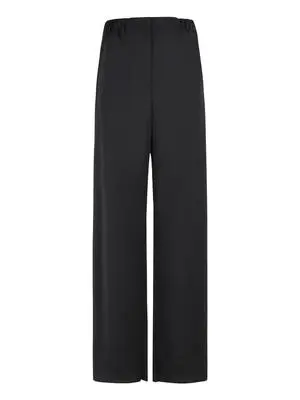Max Mara Editto Virgin Wool Pants - Black