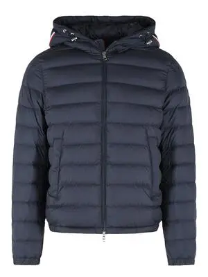 Moncler Vermeille" Hooded Down Jacket - Blue