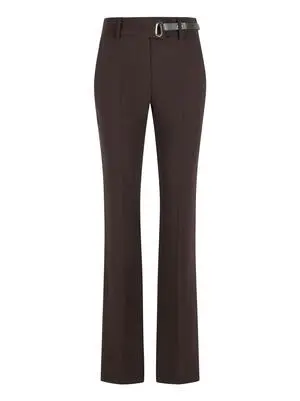 Sportmax Viscose Trousers - Brown