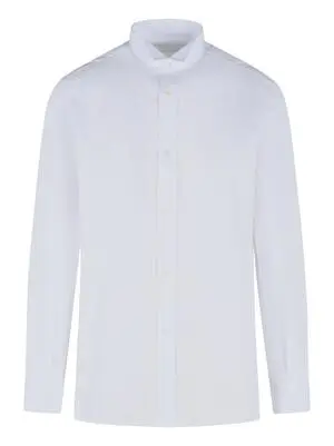 MAISON MARGIELA Snapped' Cotton Shirt - White