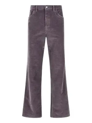Marni Corduroy Cotton Flared Pants - Gray