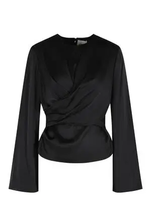 Isabel Marant Étoile ISABEL MARANT Neame Viscose Blouse Black