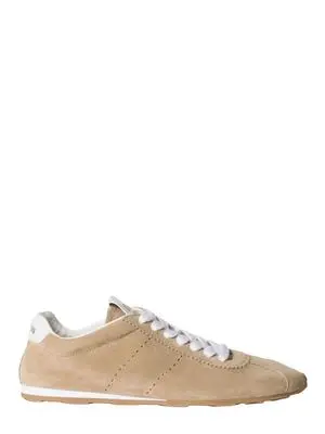 Miu Miu Suede Lace-up Sneakers - Multicolor
