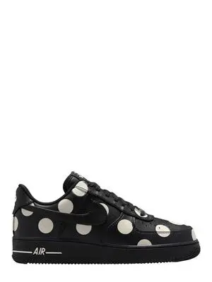 Nike Force 1 Low " Polka Dot" Sneakers - Black