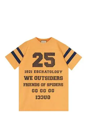 Gucci T-shirt With "25" Print - Yellow