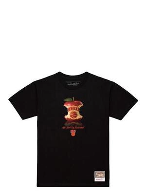 Mitchell & Ness New York Knicks Court Apple T-shirt - Black
