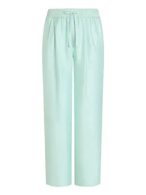 Dolce & Gabbana Silk Twill Jogging Trousers - Azure