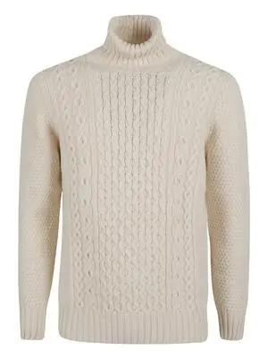 DRUMOHR Turtleneck Sweater - Nude