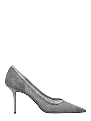 JIMMY CHOO Pointed-toe Stiletto High Heels - Grey