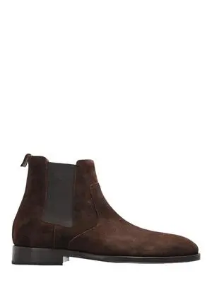 Paul Smith Almond Toe Ankle Boots - Black