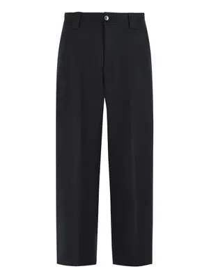 Closed Romi Cropped Wide-leg Pants - Black