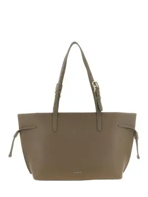 Furla Ava M Structured Tote Bag - Grey