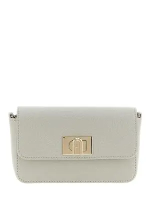 Furla 1927 Mini Chain Shoulder Bag - Grey