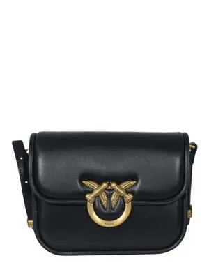 Pinko Flap Shoulder Bag - Black