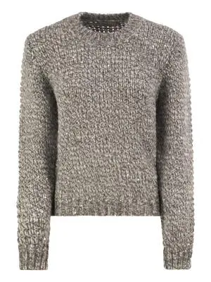 Herno Herno Alpaca-Blend Jumper With Sequins No