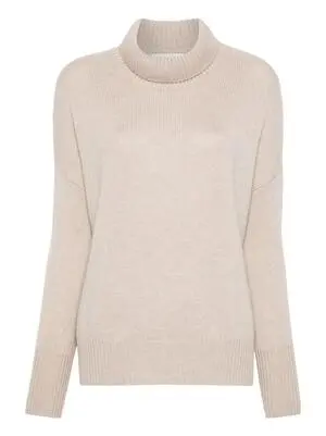LISA YANG Lisa Yang Heidi Turtleneck Sweater Nude