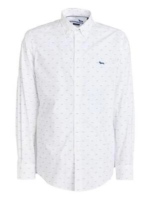 HARMONT & BLAINE Shirt Size Cotton - White