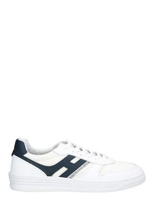 Hogan Leather And Textile Sneakers - White