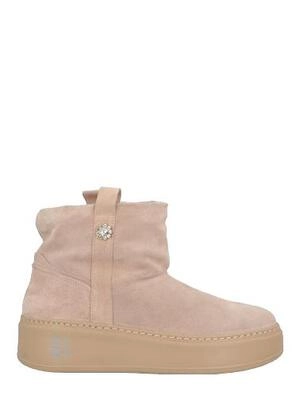 GIO+ Ankle Boots In Suede - Beige