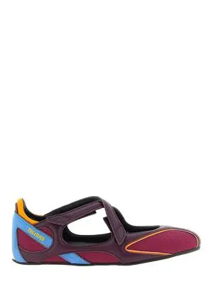 Attico Floor 01' Ballet Flats - Multicolor