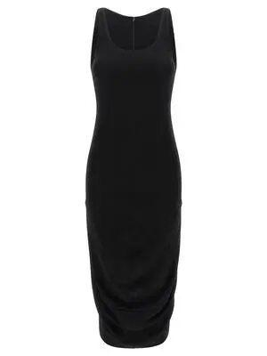 Jacquemus La Robe Regata Midi Dress - Black