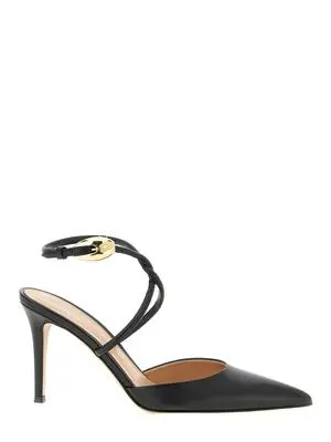 GIANVITO ROSSI Jungle Mamba Stiletto Pumps - Black