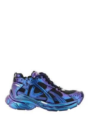 Balenciaga Runner Iridescent Sneakers - Blue