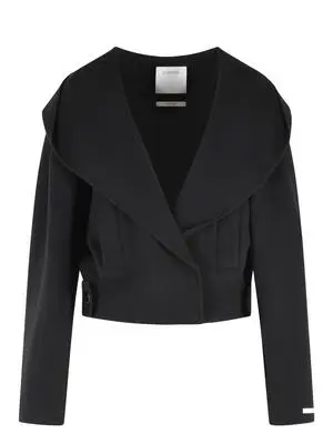 Sportmax Idoneo Virgin Wool Jacket - Black