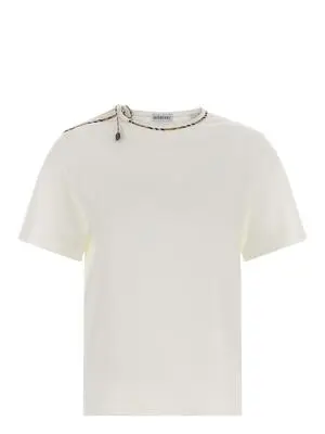 Burberry Frankie Bow T-shirt - White