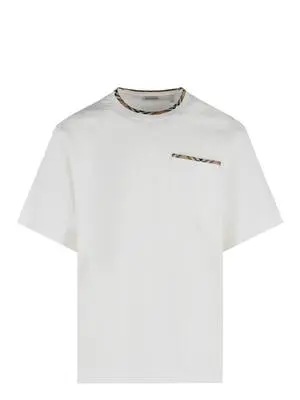 Burberry Ryan' Cotton T-shirt - White