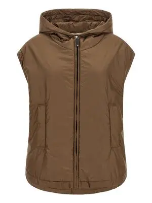 Max Mara Mtcambra' Vest - Brown
