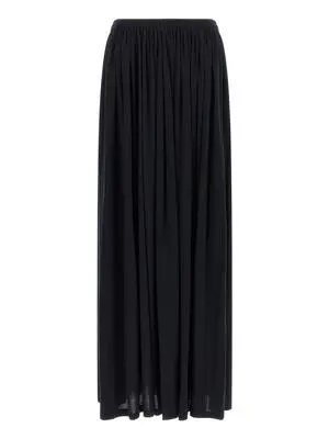 Max Mara Max Mara 'MxmLivrea' Maxi Skirt Blue