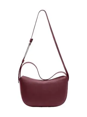Écotorie Peggy Wine Leather Sling Bag - Red