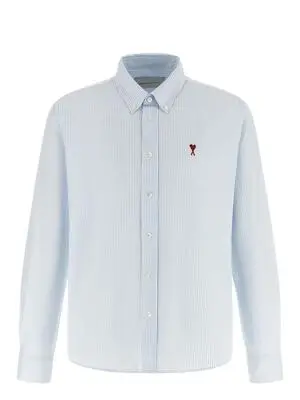 AMI Paris De Coeur' Shirt - Blue