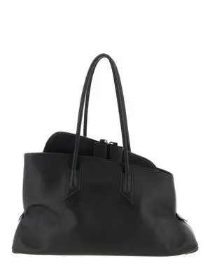 Attico THE ATTICO La Passeggiata Medium Shoulder Bag Black