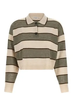 BRUNELLO CUCINELLI Brunello Cucinelli Striped Polo Shirt