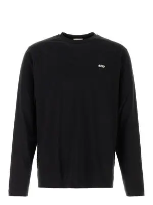AUTRY Cotton T-shirt Black