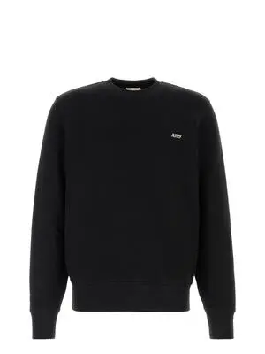 AUTRY Cotton Sweatshirt - Black