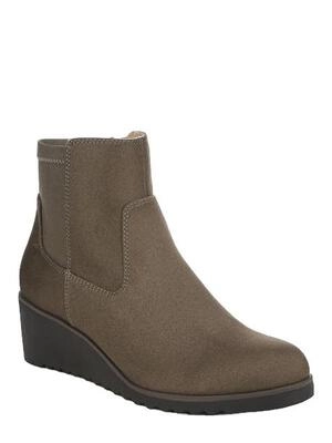 LIFESTRIDE Zionne Wedge Ankle Bootie - Hunter Green