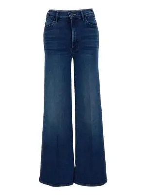 MOTHER The Hustler Roller Sneak Jeans - Blue