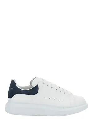 Alexander McQueen Alexander McQueen Oversized Silhouette Leather Sneakers Bianco