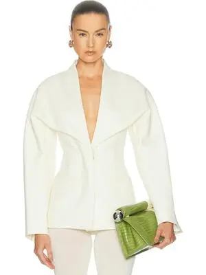Jacquemus La Veste Chale Blazer - Off White