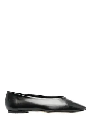 AeydĒ Leather Ballet Flats - Black