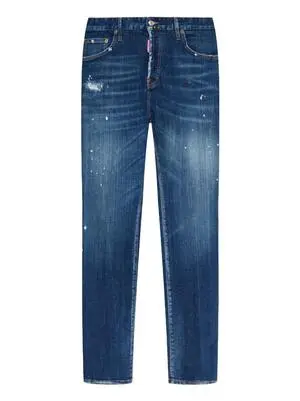 DSQUARED2 DSQUARED2 Denim Jeans With Paint Splatter Effect