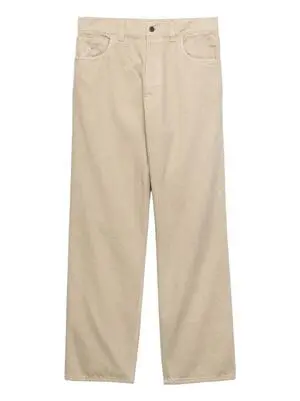 Prada Straight-leg Denim Jeans - Cream