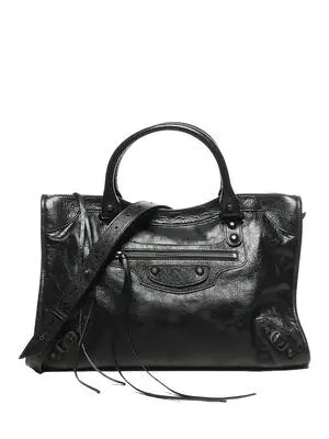 Balenciaga Leather Tote Bag - Black