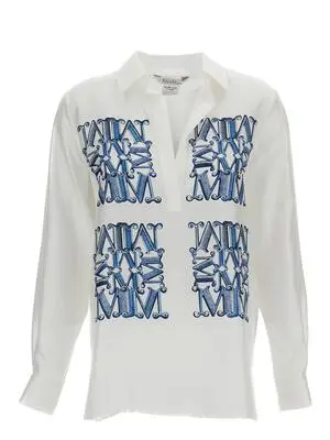 Max Mara MAX MARA Printed Silk Shirt Multicolor