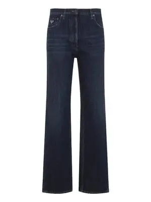Prada Wide-leg Jeans - Blue
